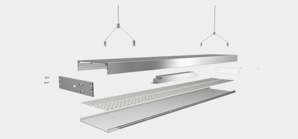 Smart Arc Light RHEALS15032S – DMX Curved LED Profile